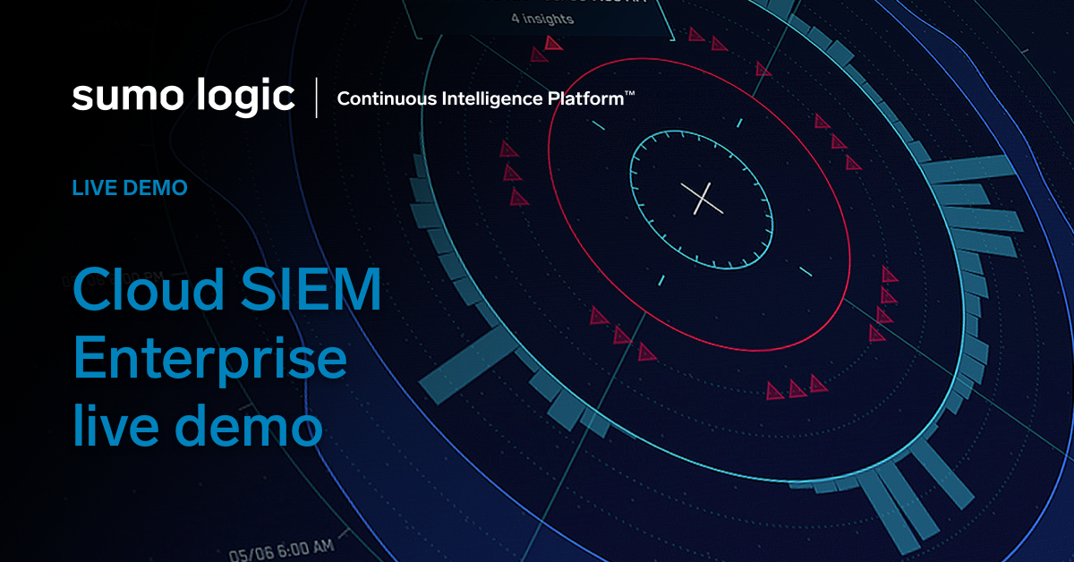 Continuous Intelligence, Log Management & Analytics: Sumo Logic