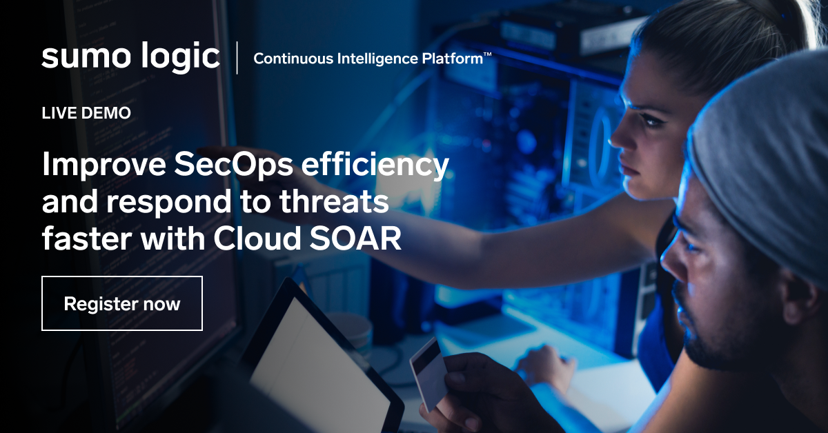 Continuous Intelligence, Log Management & Analytics: Sumo Logic
