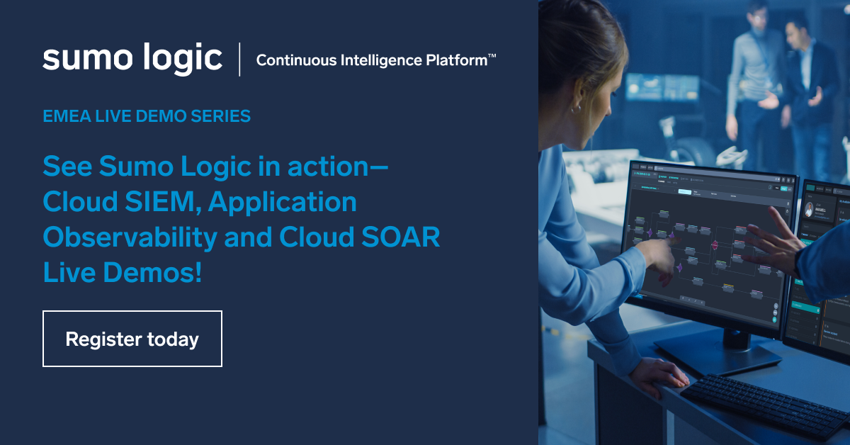 Continuous Intelligence, Log Management & Analytics: Sumo Logic