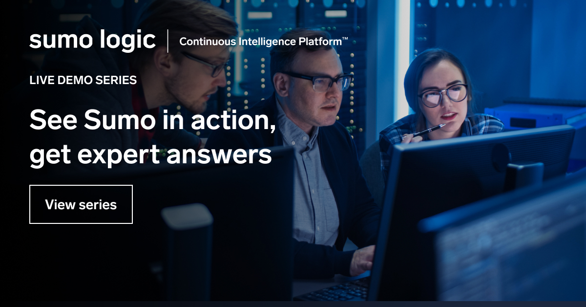 Continuous Intelligence, Log Management & Analytics: Sumo Logic