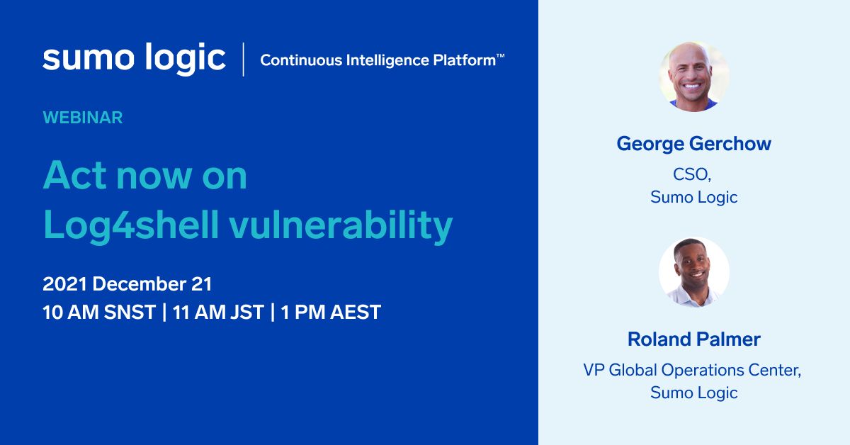 Continuous Intelligence, Log Management & Analytics: Sumo Logic
